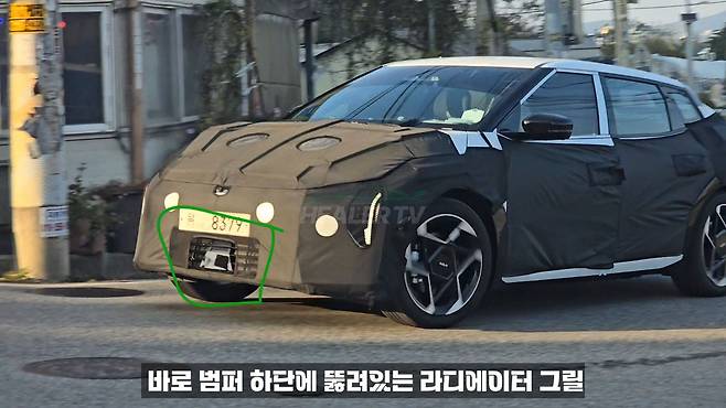 어 실물 깡패다” 기아 Ev4 Gt라인 최초포착 카텍