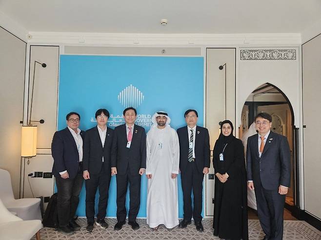 디플정위, UAE 샤르자 디지털청장과 면담…“글로벌 협력 강화”