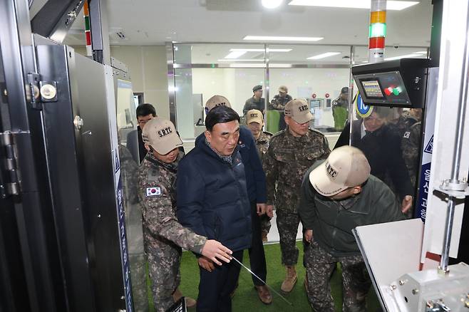 국가 산업기반시설 방어울산 과학화 예비군 훈련장 개장