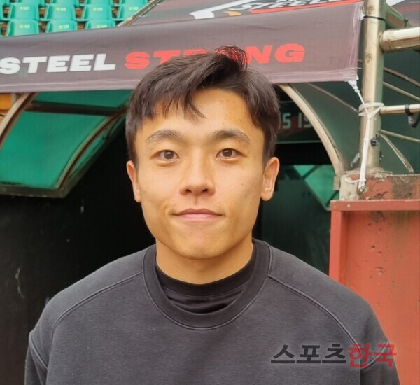 대전서 첫 상대가 친정팀 포항 정재희 인사 갔을때 노래불러줘 감사 현장 인터뷰
