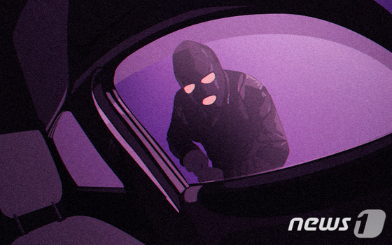 문 안 잠긴 차만 노렸다2000만원 어치 들고 튄 소년들