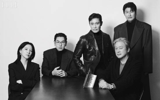 'JSA' 이병헌·송강호·이영애·김태우 만났다 "첫 번째 화양연화" [화보]