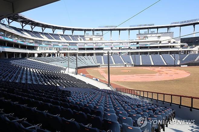 준공 앞둔 대전 한화생명볼파크
