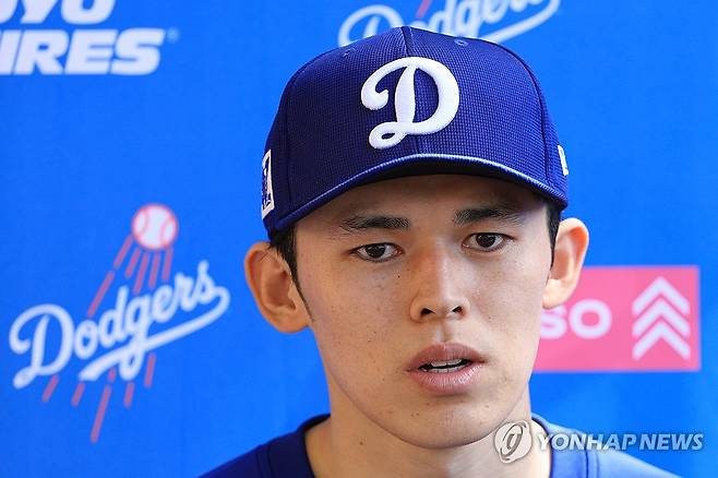 다저스 사사키 결혼 사실 깜짝 발표1년 전 오타니와 판박이