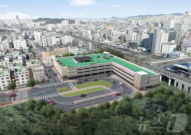 오산역 환승주차장 주차타워·연결도로 착공