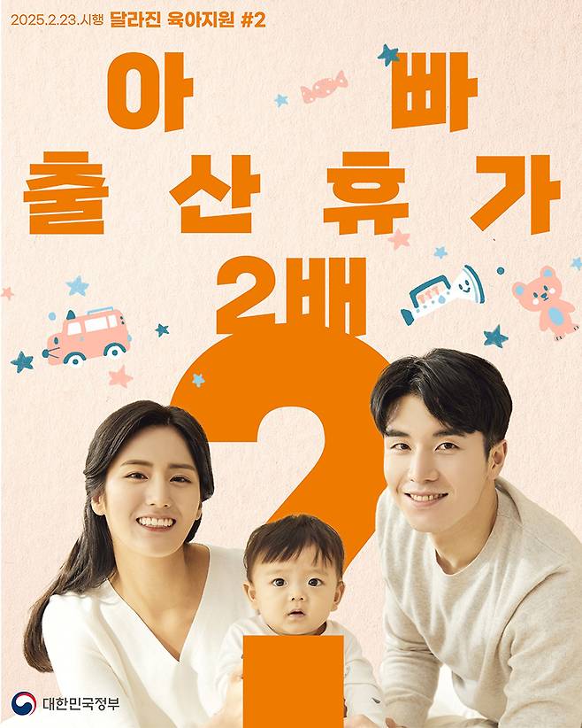 배우자 출산휴가 2배로 확대