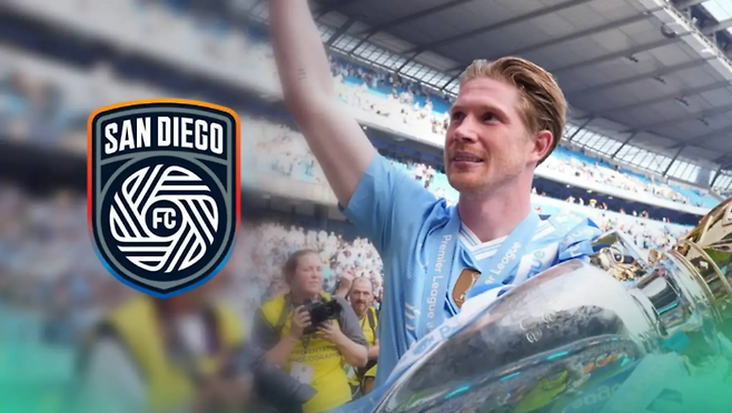 ‘굿바이 Epl 맨시티와 결별 임박한 더 브라위너···새 행선지는 Mls 신생팀 샌디에이고 더 브라위너 영입 근접”