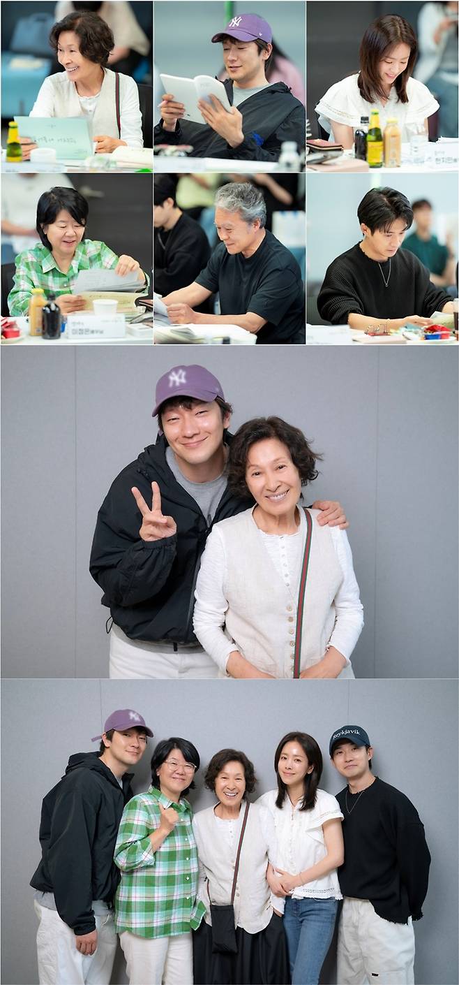 김혜자·손석구 부부 된다천국보다 아름다운 첫 대본 리딩 공개