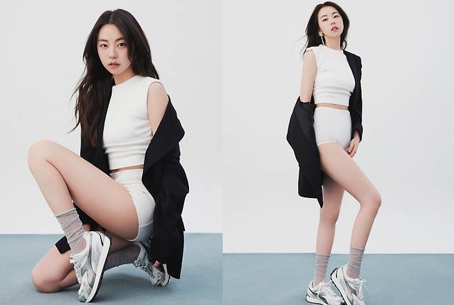 안소희 쇼츠만 입고 다녀도 돼크롭탑까지 화룡점정 한쪽어깨 훌렁 벗은 핫걸 애슬레저룩 대본은 내운명