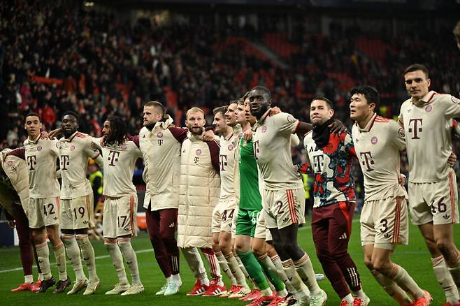 ‘김민재 풀타임+무실점’ 뮌헨, 레버쿠젠 제치고 UCL 8강 진출