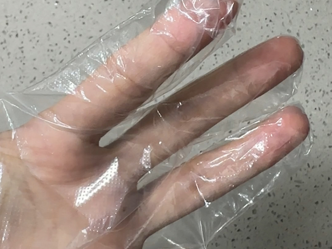 위생장갑을 뒤집어 보세요 삶의 질이 높아집니다~ 생활의지혜