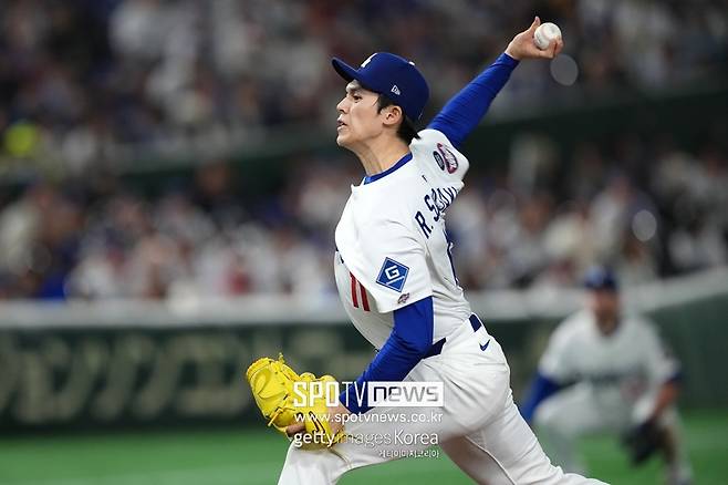 '가볍게 161km 쾅→볼넷 5개 자멸' MLB.com의 사사키 평가 "재능은 확실한데..."