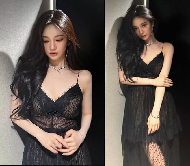 상상 이상으로 예뻐하얼빈 출생 여가수 한국서 데뷔한 미모 이정도였어 시스루 드레스룩 뷰티는 내운명