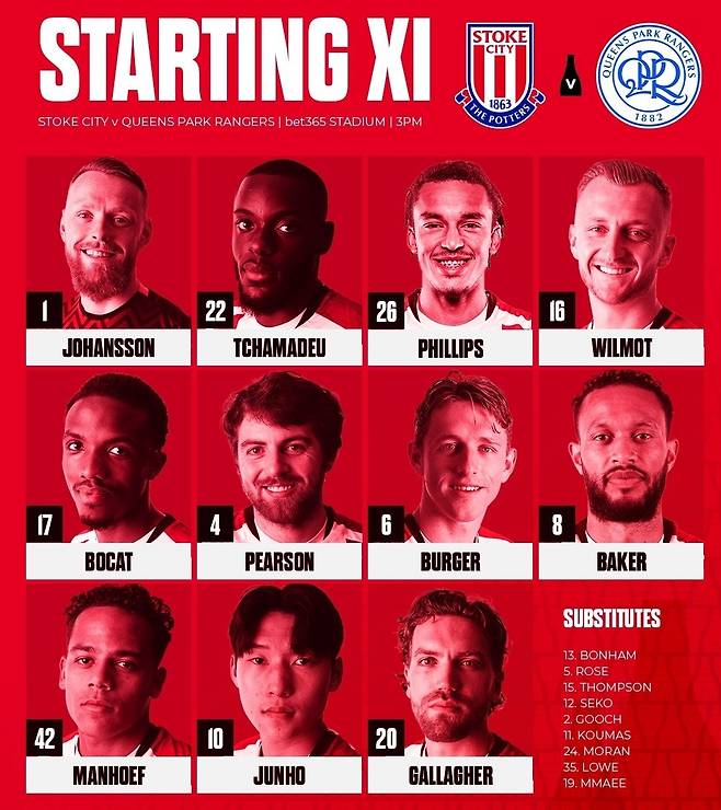 배준호 선제골+양민혁 추격골…'코리안 더비' 한국인 FW 미쳤다!→'장군 멍군' 맹활약, 스토크 3-1 QPR [챔피언십 리뷰]