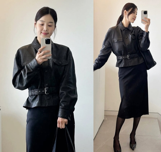 6세 연상 교회 오빠와 결혼 11년 만에 득녀 여배우 슬림핏 모던시크룩 뷰티는 내운명
