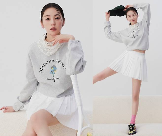 무쌍으로 동양미 넘치는데 나머지는 서양 유니크한 실물파 여배우 프레피룩 대본은 내운명