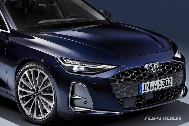 아우디 신형 A6 제원 살펴보니, 제네시스 G80보단 작다 | 탑라이더