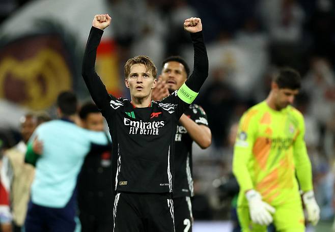 '챔스 DNA 뭐라고?' 아스널, '디펜딩 챔피언' 레알 꺾고 UCL 4강 진출...이강인의 PSG와 맞대결