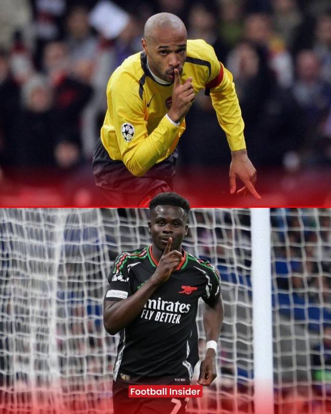 [UCL ISSUE] 베르나베우 조용! 19년 전 '전설' 앙리와 똑같이...아스널 역사에 남은 사카