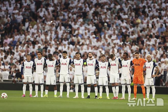 '손 없는' 토트넘, UEL 1차전 3-1 승리