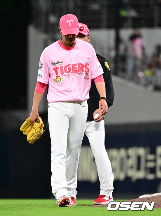 안풀리는 임기영 또 1군 말소, 이범호 감독 "안 될 때 시간 주는게 낫다" [오!쎈 광주]