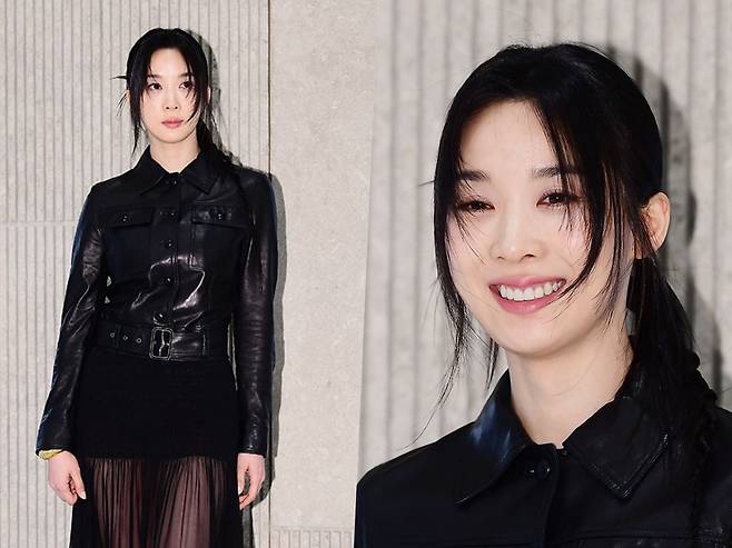 동글동글 귀요미였다고” 지금은 카리스마 장착한 여배우 시크 믹스매치룩 대본은 내운명