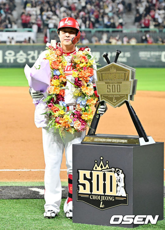 ‘볼넷→홈런으로 변신’ 최정 프로야구 최초 500홈런, ABS 덕분에 탄생했다 “솔직히 자신 없었는데…”