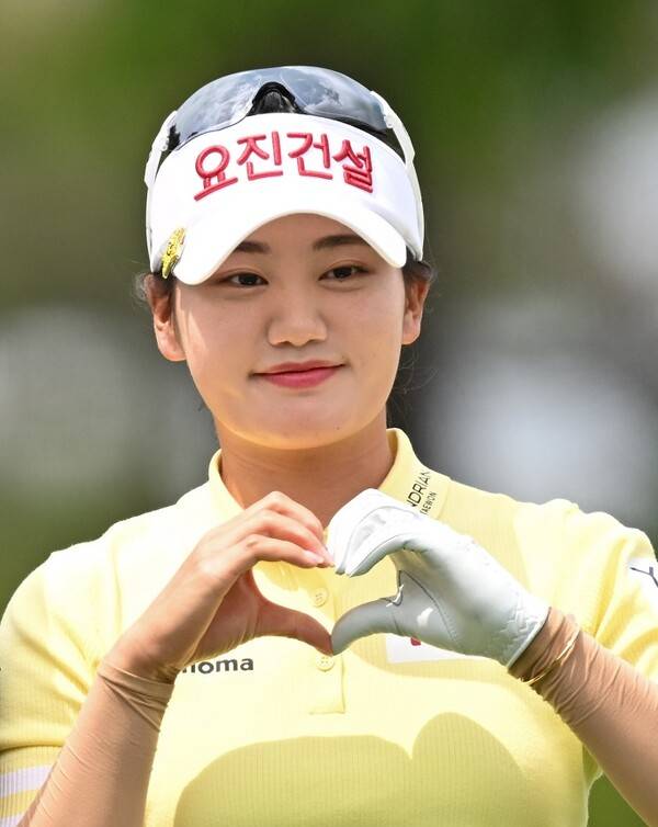 황유민과 경쟁하는 노승희 "나는 나만의 스타일로" [KLPGA 두산매치플레이]