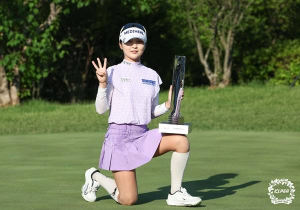 'KLPGA 시즌 3승' 이예원, 세계랭킹 25위로 도약