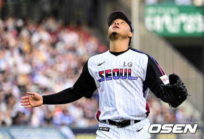 ‘45일 공백 쯤이야’ LG 에르난데스, 1군 오자마자 6이닝 비자책 KKKK...최고 151km 쾅! [오!쎈 잠실]