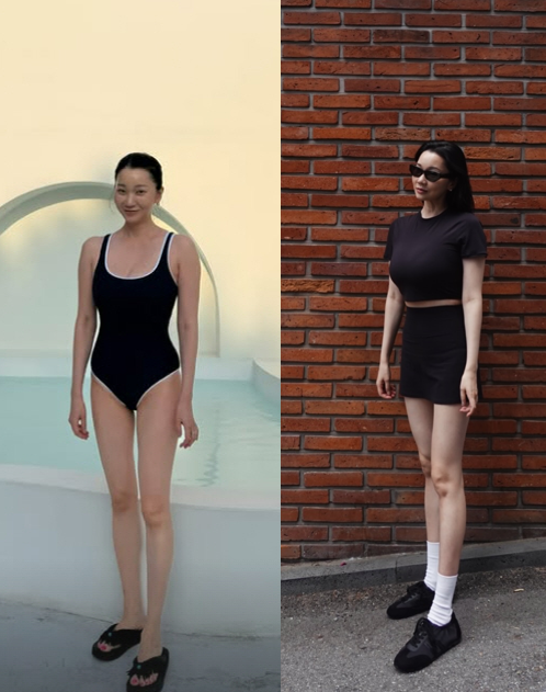"173cm·54kg 비율 미쳤다"…장윤주, 수영복 하나로 완성한 레전드 컷 | FashionNavi