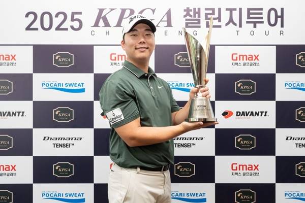 김태우, 연장 접전 끝에 KPGA 챌린지 투어 우승…프로 데뷔 첫 승