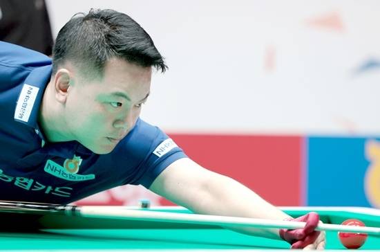 “리더 조재호의 분위기 반전” NH농협카드, 우리금융캐피탈에 신승 4연패 탈출[PBA팀리그 1R]