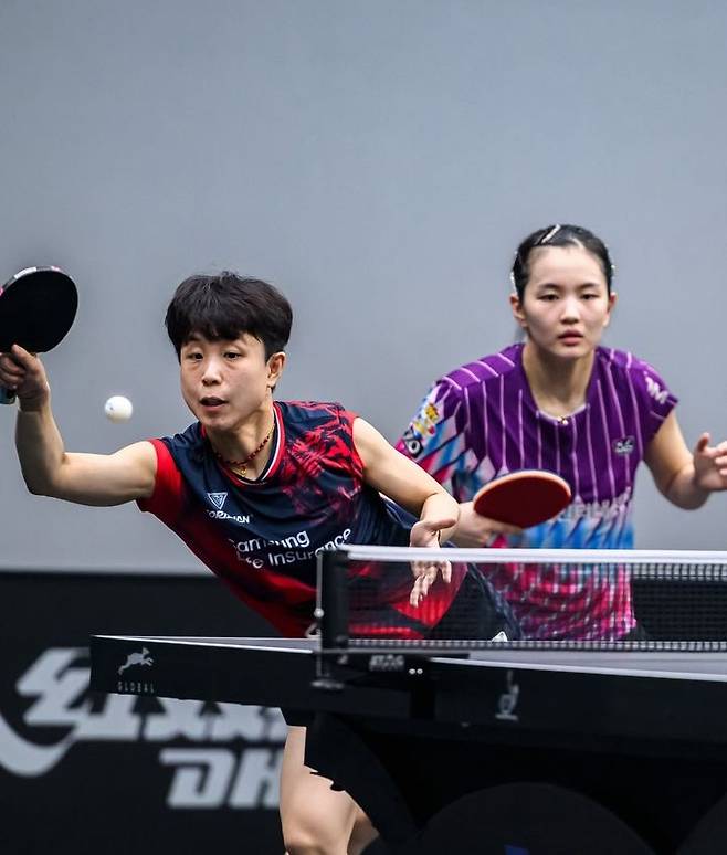 탁구 임종훈-오준성, '세계 1위' 르브렁 형제 꺾고 WTT 결승행