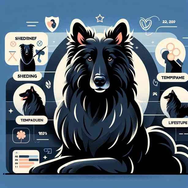 벨지안 쉽도그 그로넨달(Belgian Sheepdog Groenendael) 털빠짐 성격 | 디피펫